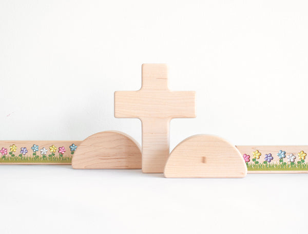 4x3 Cross Building Block – Everwood Friends