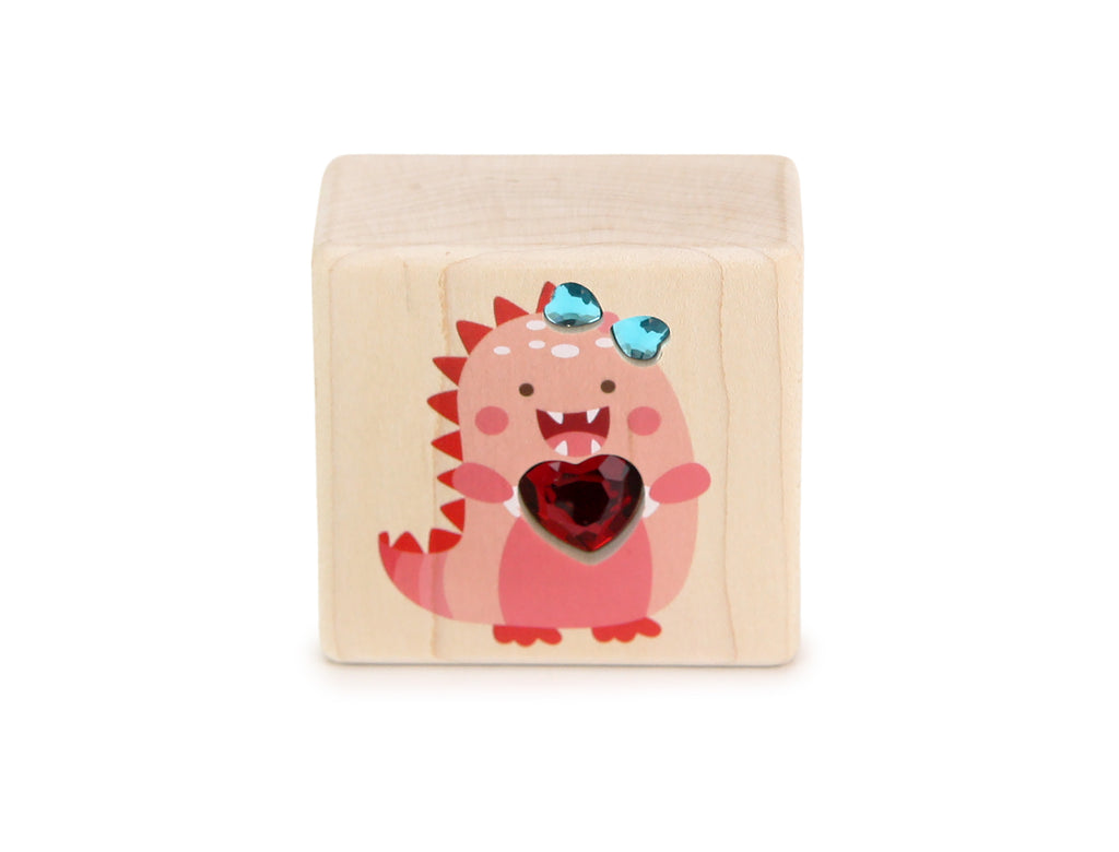"Rosie" the Love Monster Message Block – Everwood Friends