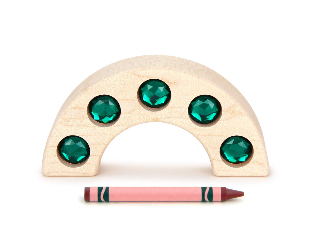 CUSTOM 4x2 Half Circle Arch Choose-your-own Gem Block – Everwood Friends