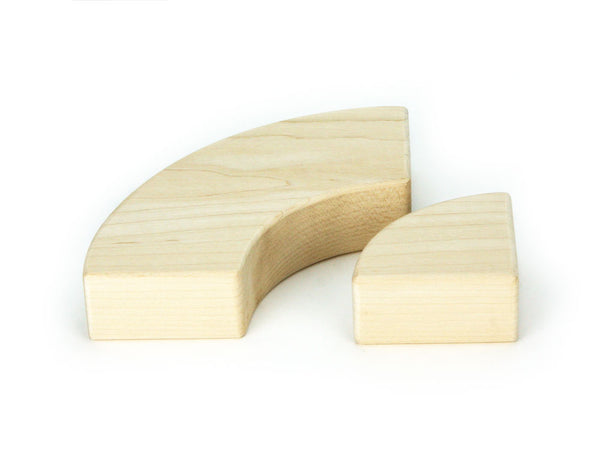4x4 Large Half Arch and Quarter Circle Building Blocks – Everwood Friends